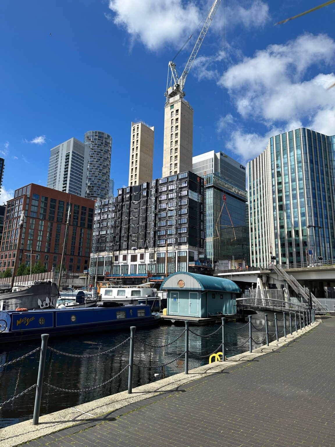 Westok Delivers Fully Fabricated Modular Frames for Wood Wharf B2 ...